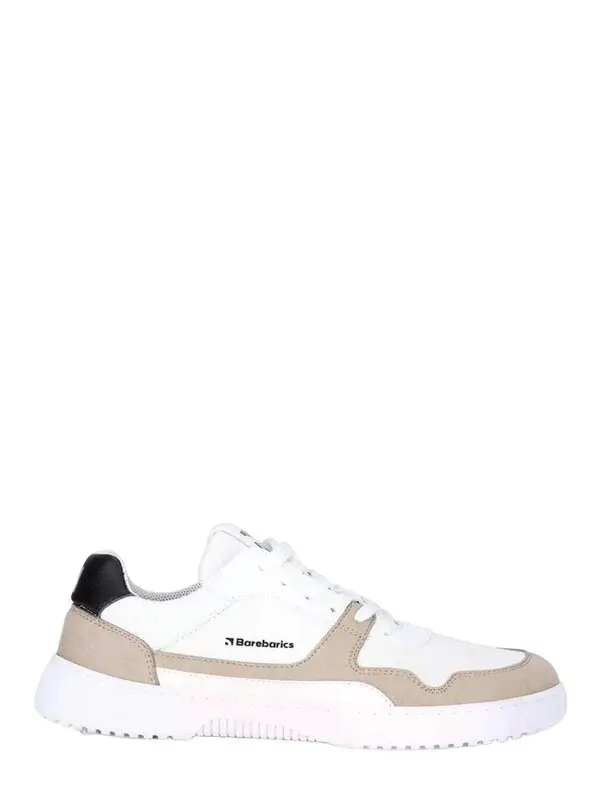BAREBARICS Panelled Lace-up Sneakers - White