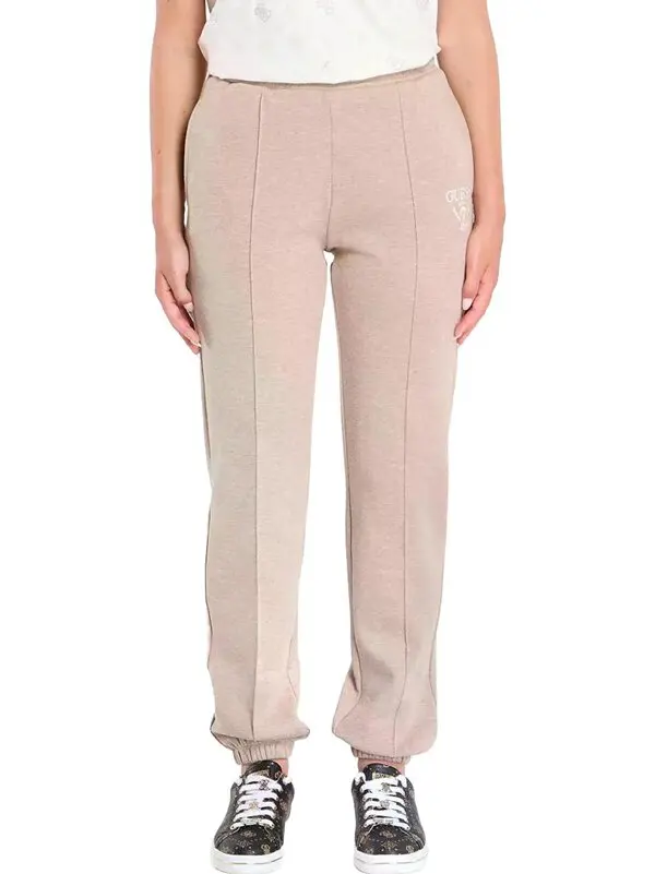Guess Logo-print Track Pants - Neutrals