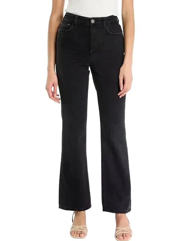 Guess Logo-patch Jeans - Black