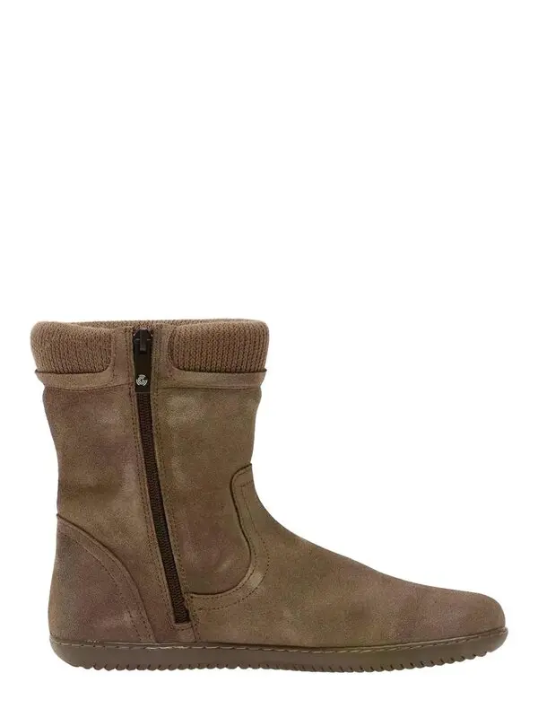 GROUNDIES Iceland Ribbed-knit Boots - Brown