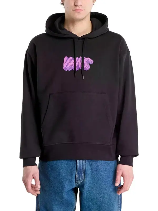 VANS Logo-printed Relaxed Fit Hoodie - Black