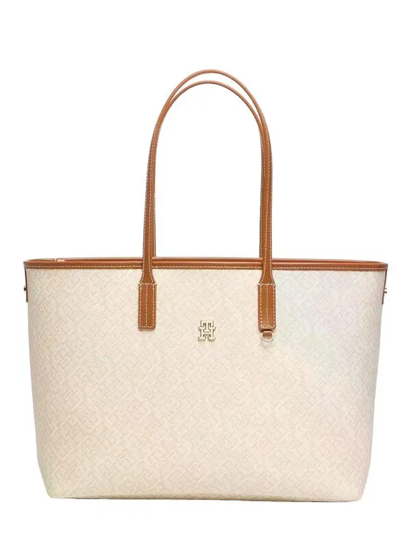 Tommy Hilfiger Monogram-pattern Tote Bag - Neutrals
