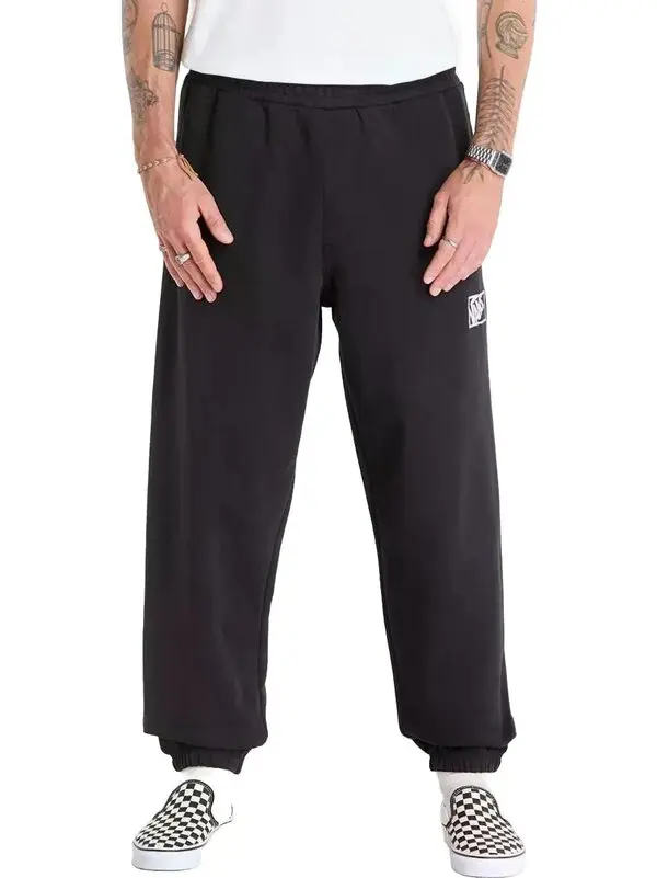 VANS Blocked Box Logo-patch Cotton Track Pants - Black