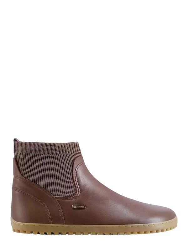 BE LENKA Ribbed-panel Ankle Boots - Brown
