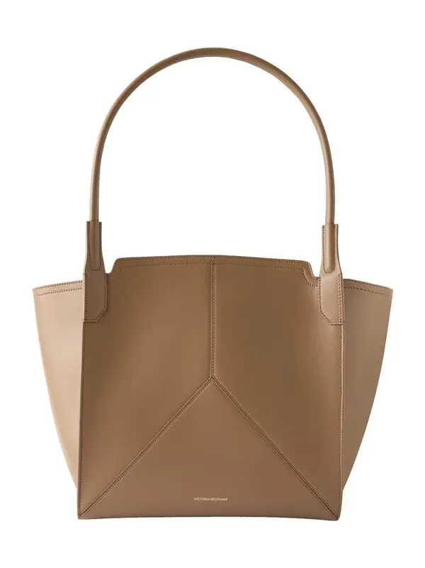 Victoria Beckham Leather Tote - Brown