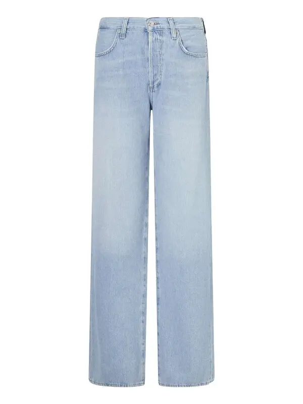 Citizens Of Humanity Annina Mid-rise Straight-leg Jeans - Light Denim