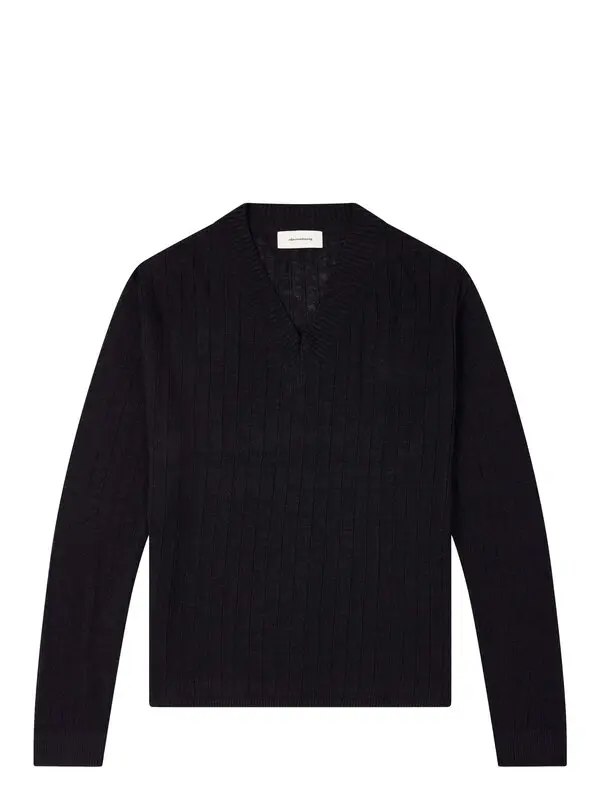 MFPEN Linen-blend Sweater - Black