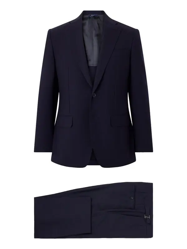 Thom Sweeney Wool Suit - Blue