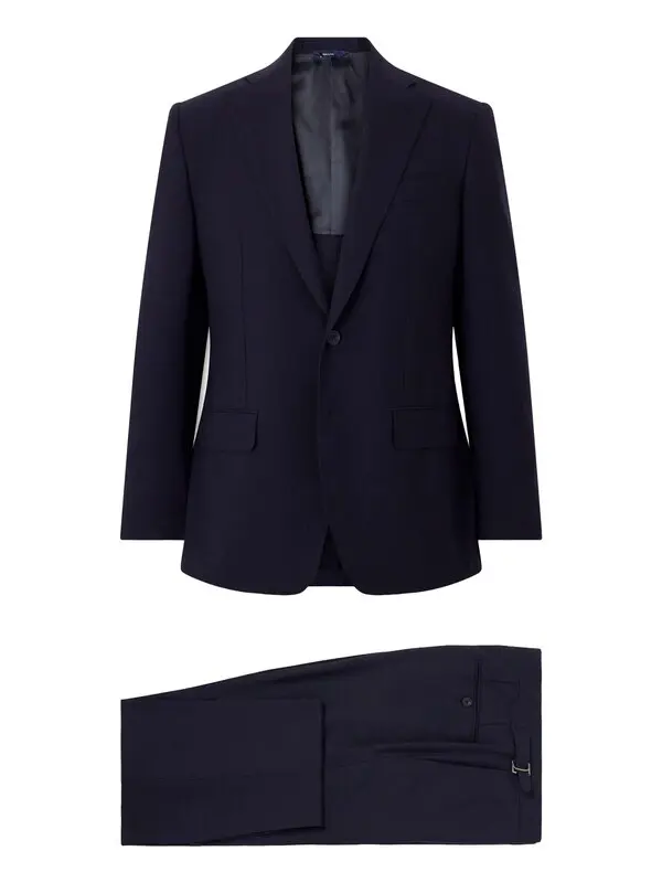 Thom Sweeney Wool Suit - Navy