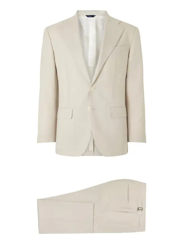 Thom Sweeney Wool Suit - Neutrals