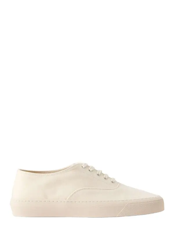 MORJAS Deck Canvas Sneakers - Cream