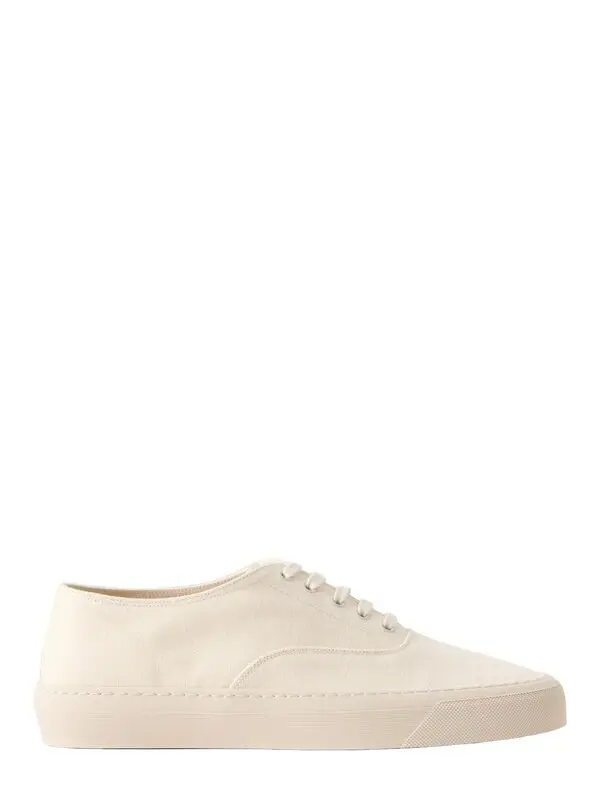 MORJAS Deck Canvas Sneakers - Neutrals