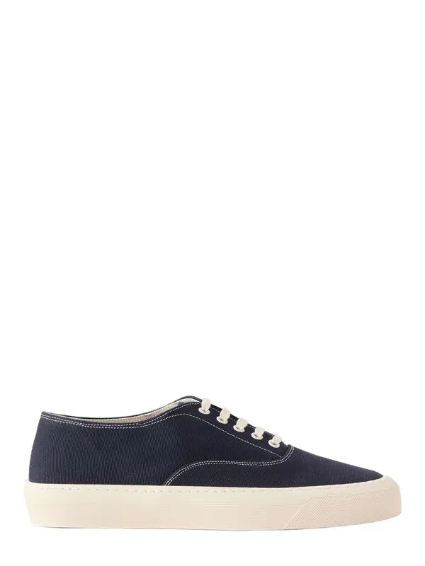 MORJAS Deck Canvas Sneakers - Navy