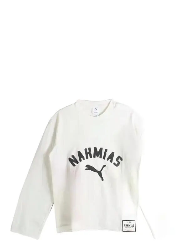 PUMA X Nahmias Logo-print Long-sleeve Top - Neutrals