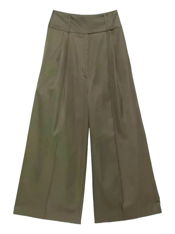 Viktor & Rolf Wide-legged Trousers - Green