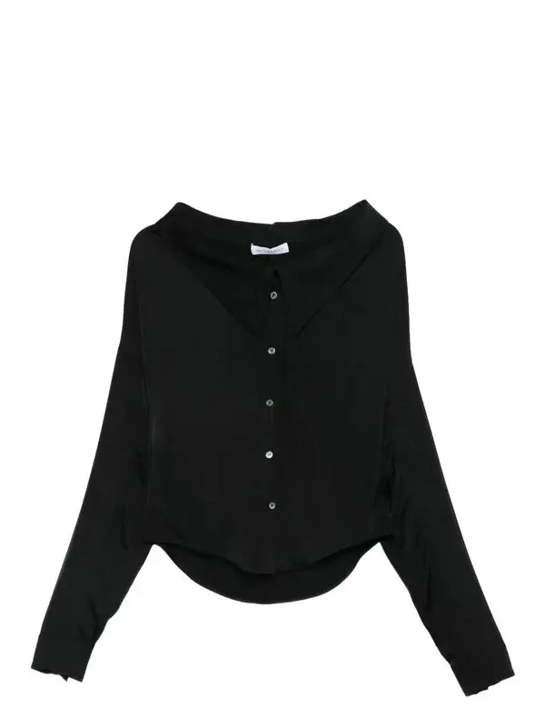 Viktor & Rolf Satin Shirt - Black