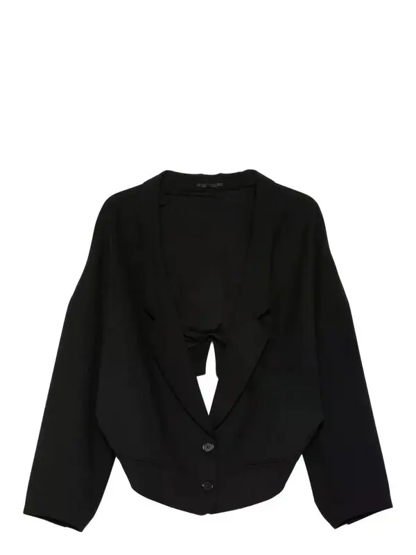 Viktor & Rolf Dragged Blazer - Black