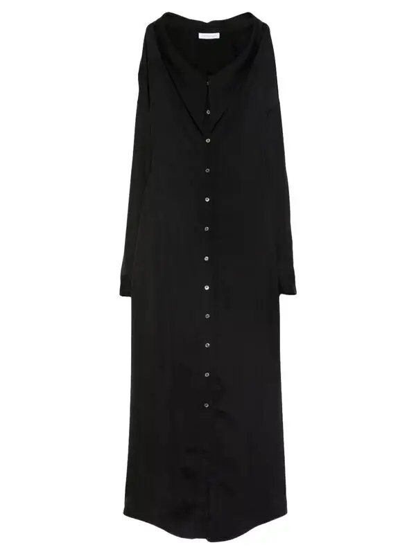 Viktor & Rolf Shirt Maxi Dress - Black