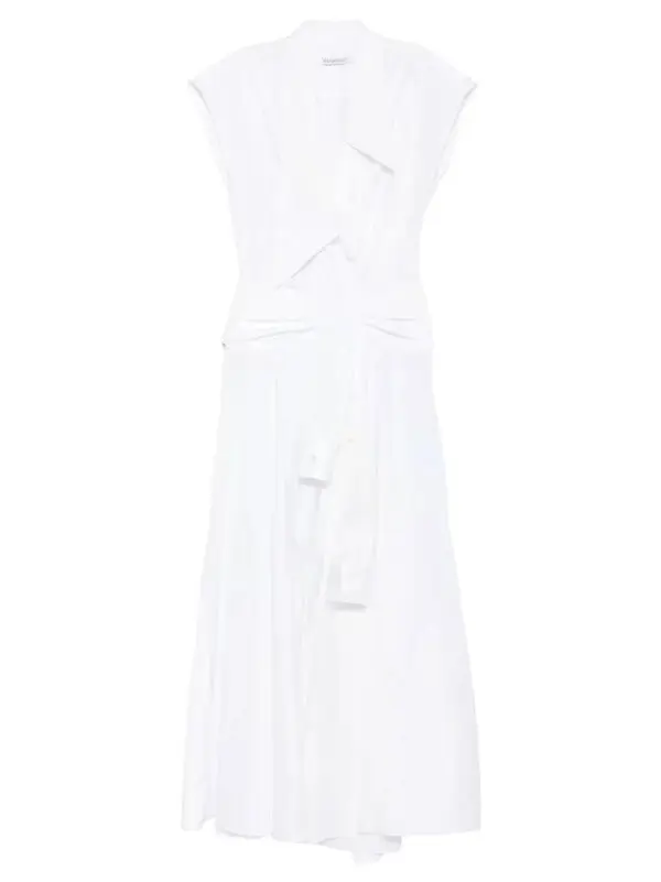 Viktor & Rolf Drape Wrap Dress - White