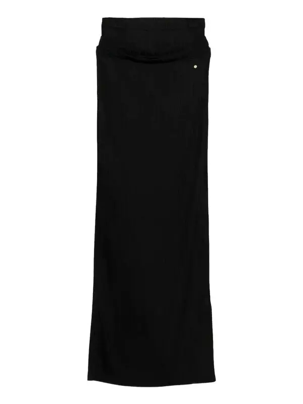 Viktor & Rolf Triple Layer Maxi Skirt - Black