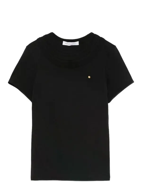 Viktor & Rolf Crew-neck T-shirt - Black