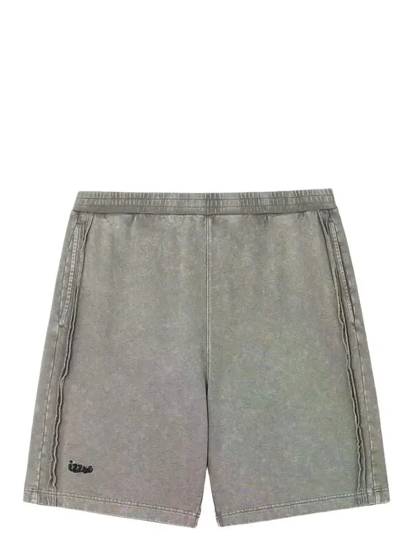 Izzue Washed Track Shorts - Grey
