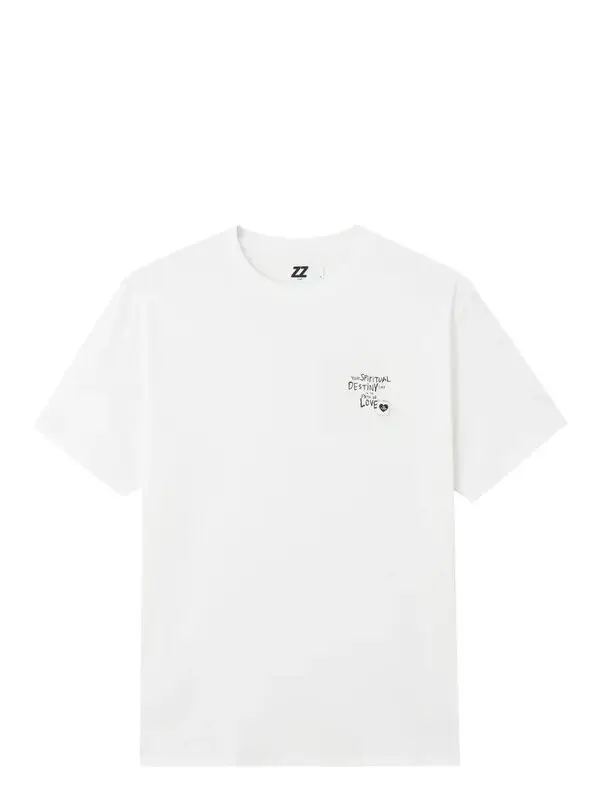 Izzue Slogan-print T-shirt - White