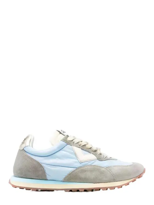 4B12 Panelled Suede Sneakers - Blue