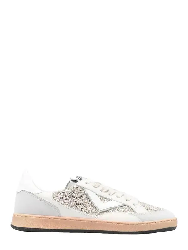 4B12 Glitter-embellished Sneakers - White