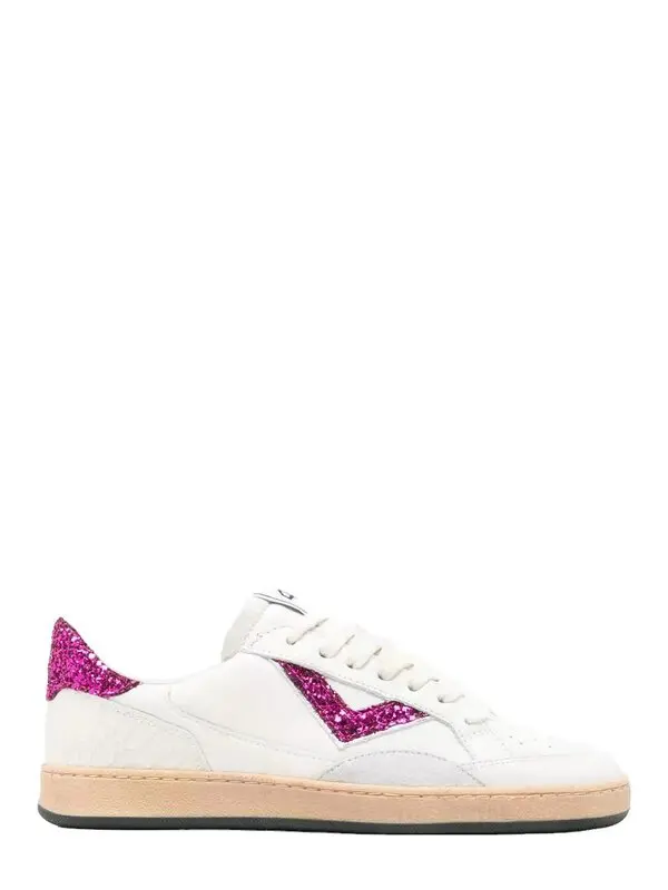 4B12 Glitter-embellished Sneakers - White