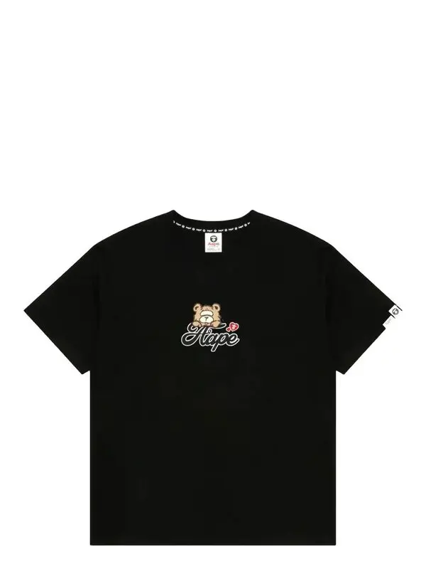 AAPE BY *A BATHING APE Graphic-print T-shirt - Black