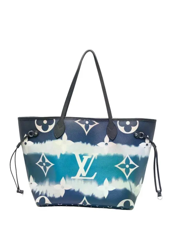 LOUIS VUITTON 2020 Neverfull Mm Escale Tote - Blue