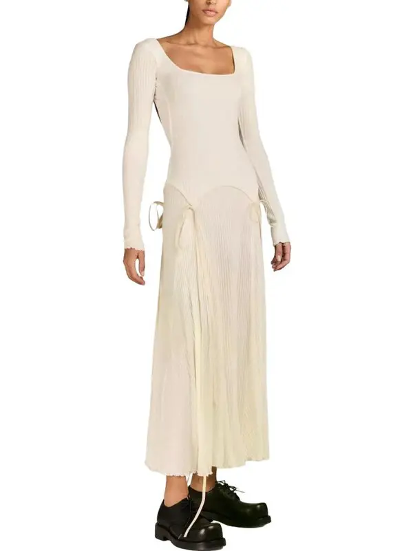 MARK-OFF Natalye Long Dress - Neutrals