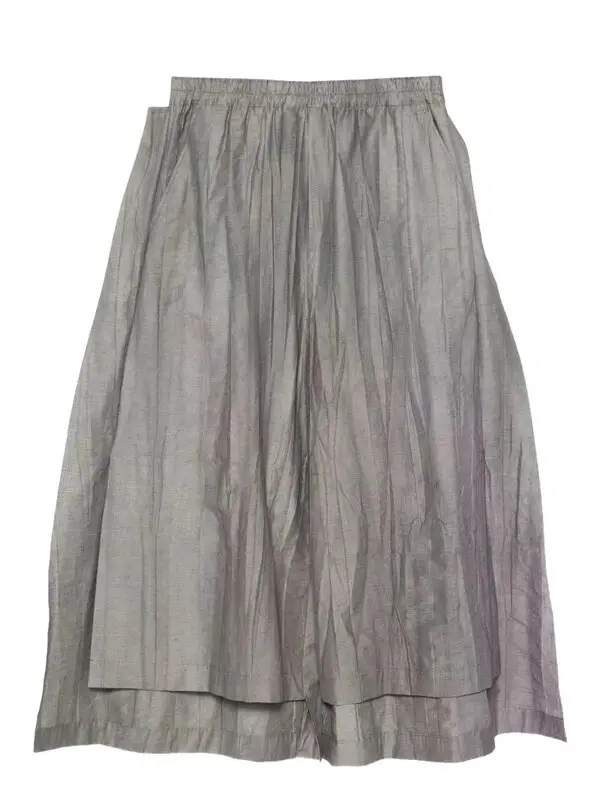 Soh Layered Palazzo Pants - Grey