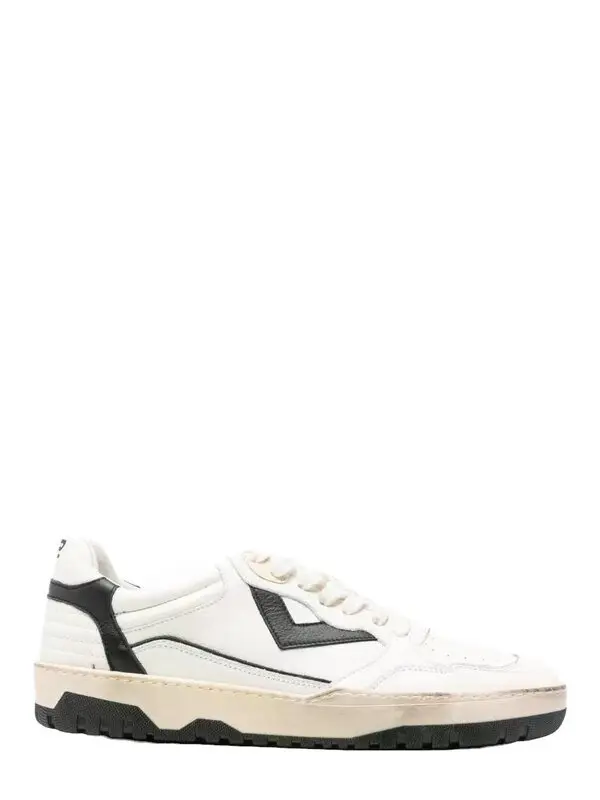 4B12 Olimpia Panelled Sneakers - White