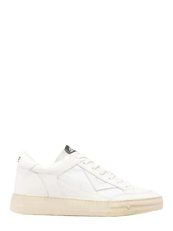 4B12 Kyle Panelled Sneakers - White