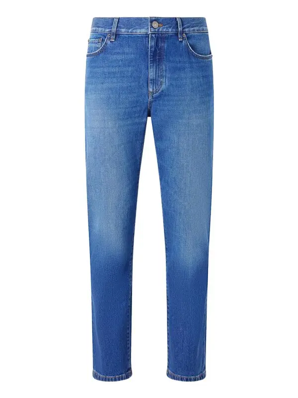 Zegna Straight-leg Jeans - Blue
