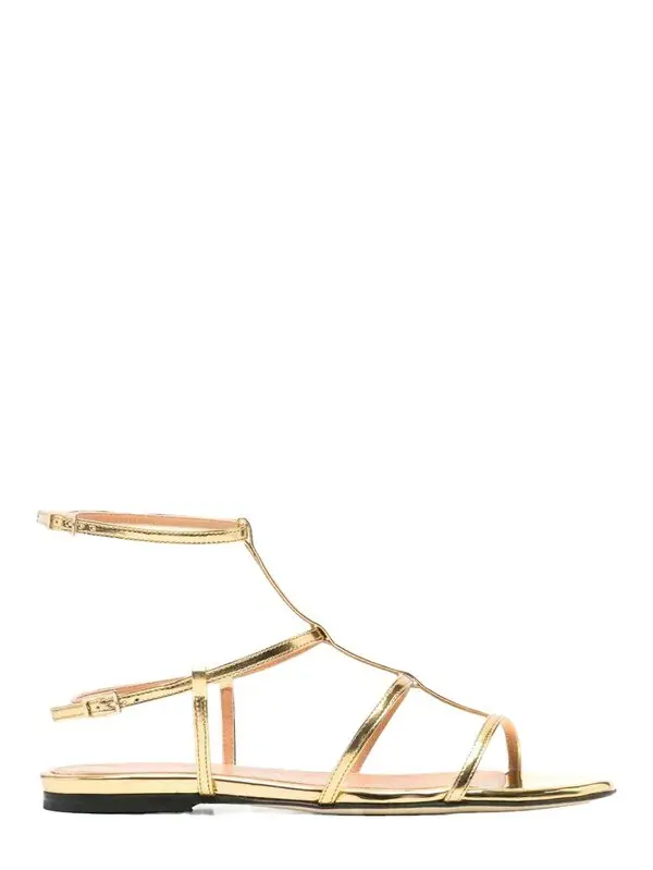 THE SELLER Multi-strap Sandals - Gold