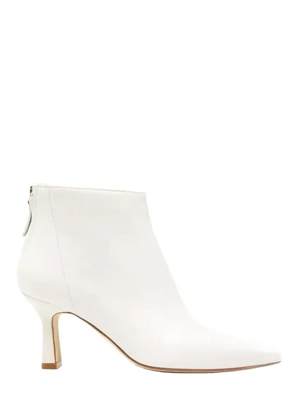 THE SELLER Pointed-toe Ankle Boots - White