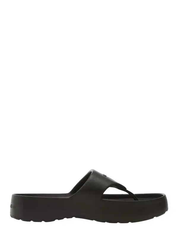 Calvin Klein Dorita Platform Flip Flops - Black