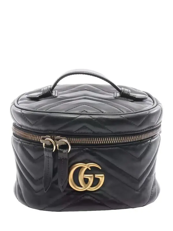 Gucci Gg Marmont Mini Backpack - Black