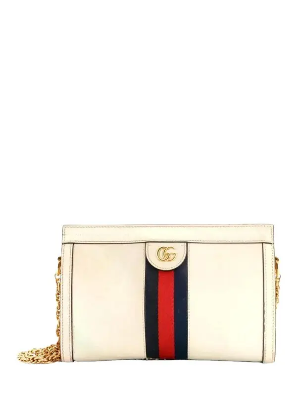 Gucci Ophidia Chain Shoulder Bag - Neutrals
