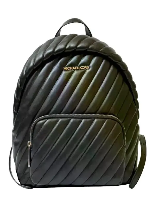 Michael Kors Medium Erin Quilted Backpack - Black