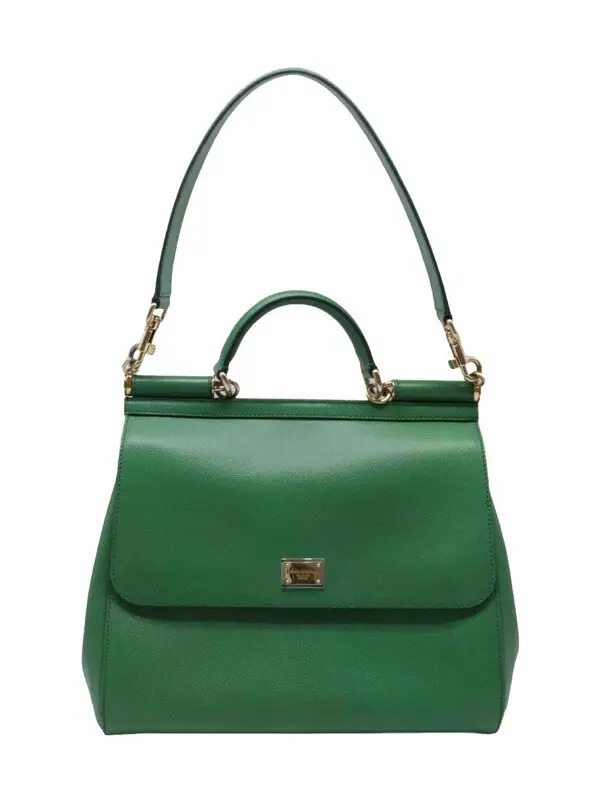 Dolce & Gabbana Sicily Top Handle Bag - Green
