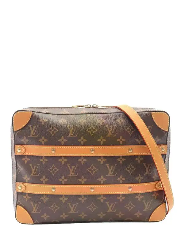 LOUIS VUITTON Monogram Soft Trunk Messenger Mm Crossbody Bag - Brown