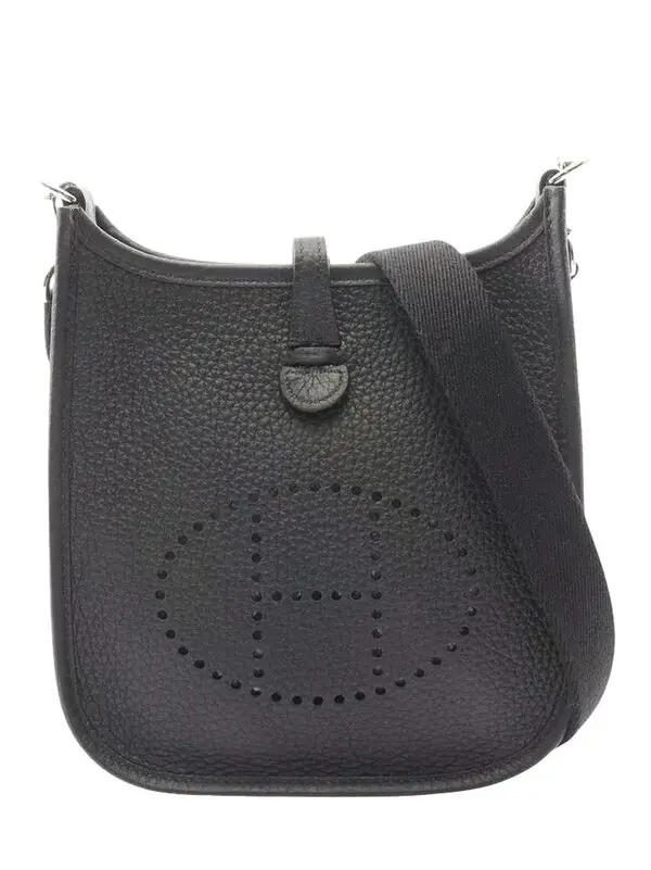 Hermès Clemence Evelyne Amazone Tpm Crossbody Bag - Black