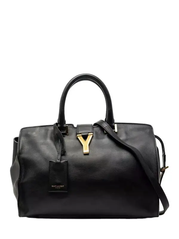 Saint Laurent Cabas Chyc Satchel - Black