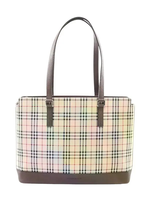 Burberry 2000-2017 Nova Check Canvas Tote - Neutrals