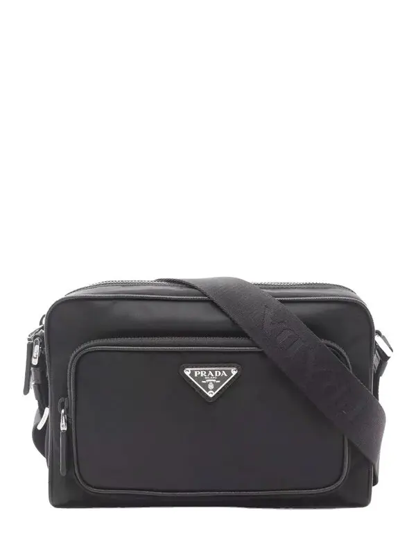 Prada 2013-2026 Tessuto Shoulder Bag - Black