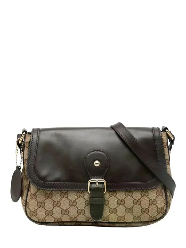 Gucci Gg Canvas Sukey Crossbody Bag - Neutrals